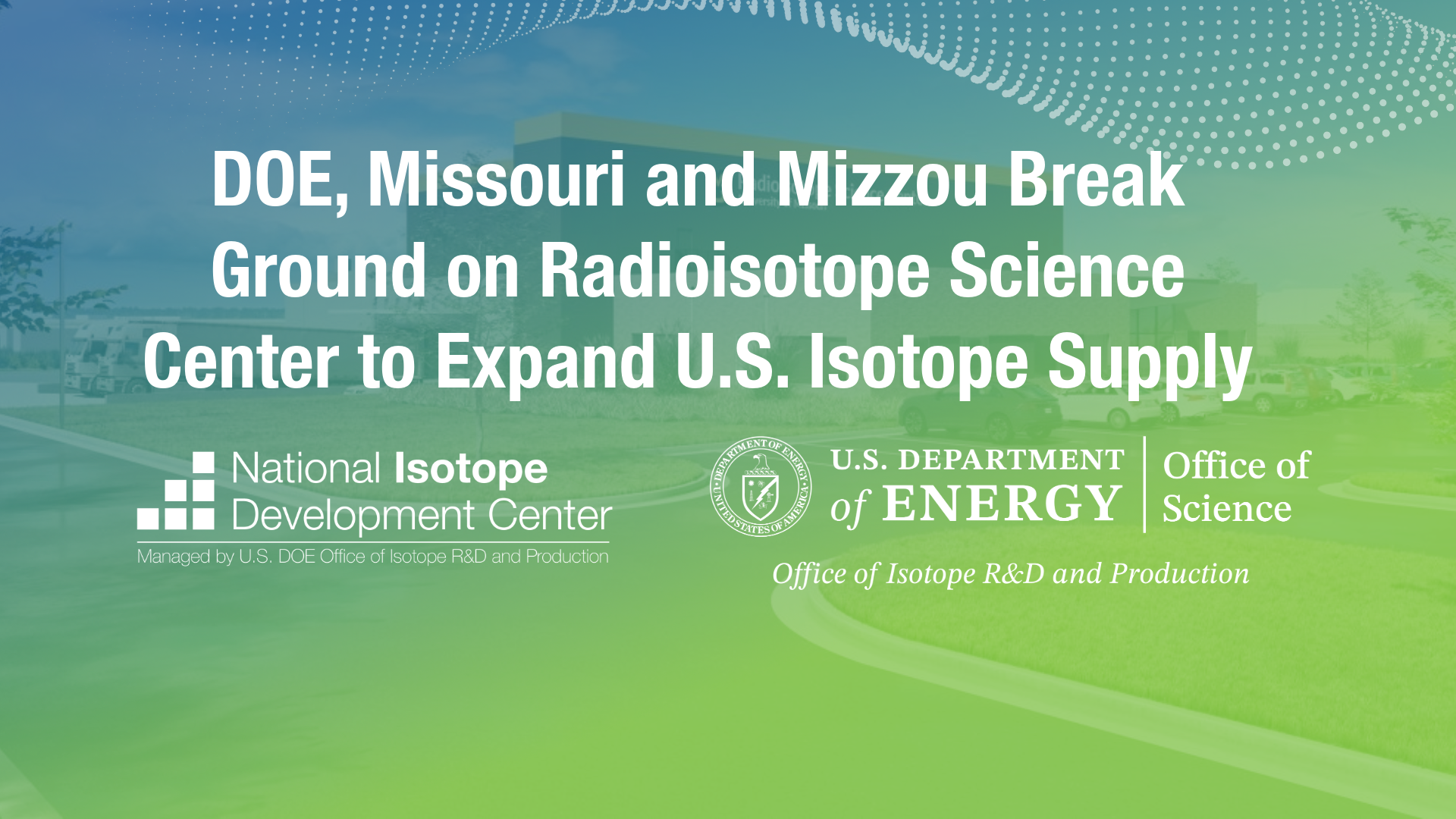 NIDC News | NIDC: National Isotope Development Center